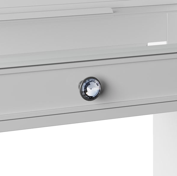 Alexandra Vanity Table with LED Lighted Mirror – STB Furnishings